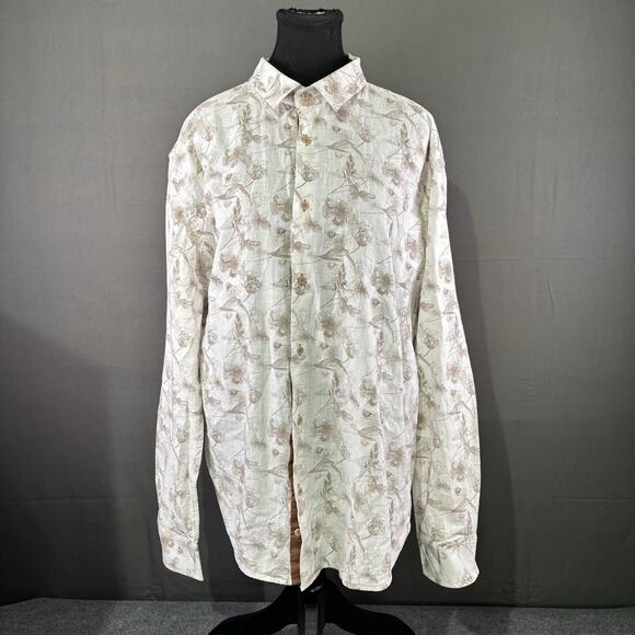 Lloyd and Jefferson | Shirts | Lloyd And Jefferson Shirt Mens Xl Linen ...
